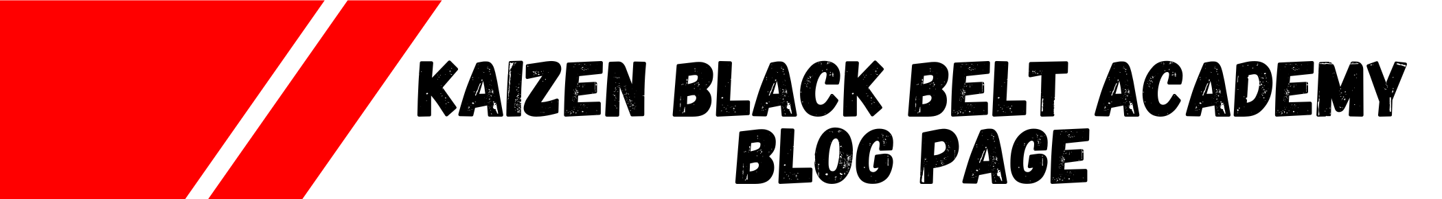 Kaizen Blog Page – Kaizen Black Belt Academy